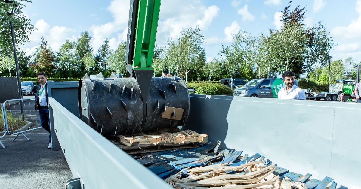 Effortless Pallet Recycling with LSM’s Pallet Crushing Machine - LSM