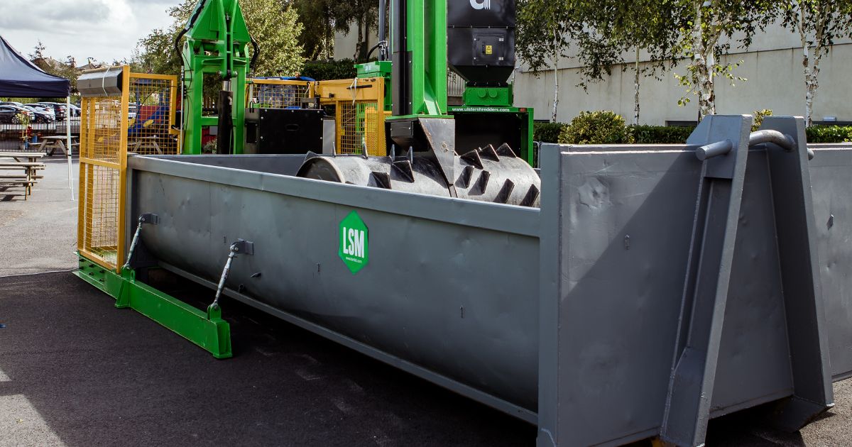 Effortless Pallet Recycling with LSM’s Pallet Crushing Machine - LSM
